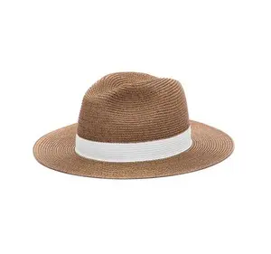 LASTELIER Portofino Trimmed Straw Hat