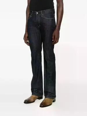 TOM FORD Selvedge Bootcut Cotton Jeans