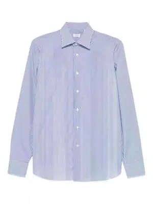 BORRIELLO NAPOLI Striped Cotton Shirt