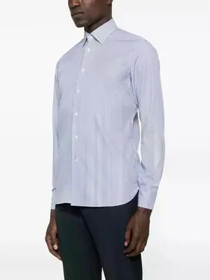 BORRIELLO NAPOLI Striped Cotton Shirt