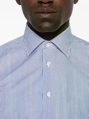 BORRIELLO NAPOLI Striped Cotton Shirt