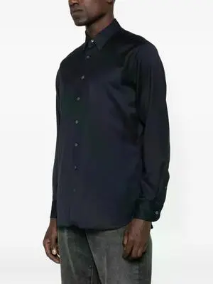 LARDINI Long-sleeve Wool Shirt