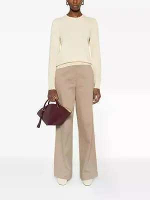 Marc O'polo Organic Cotton Blend Belt-loops Trousers