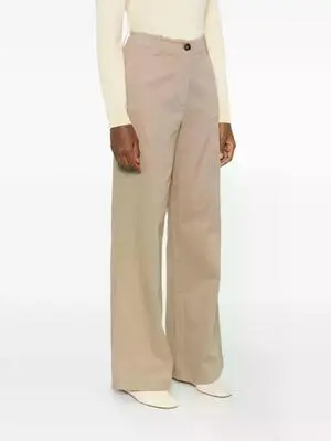 Marc O'polo Organic Cotton Blend Belt-loops Trousers