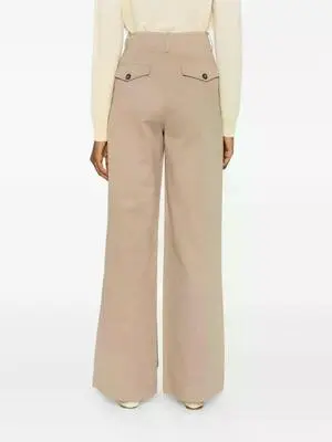Marc O'polo Organic Cotton Blend Belt-loops Trousers