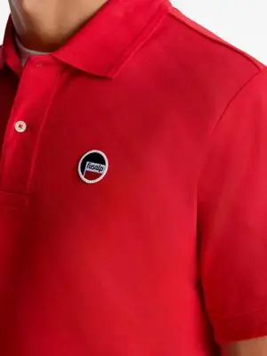Fusalp Gerlo Cotton Polo Shirt - Red