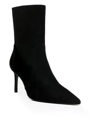 STUART WEITZMAN Pointed-toe Suede Boots