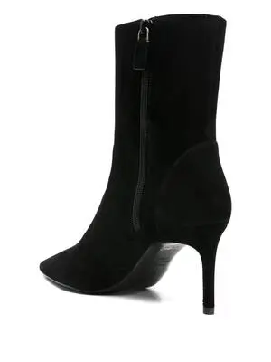 STUART WEITZMAN Pointed-toe Suede Boots