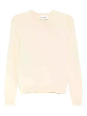 Eric Bompard Crew-neck Cashmere Sweater - Yellow
