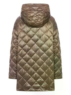 Max Mara Quilted Alpaca-lined Hoodie Jacket