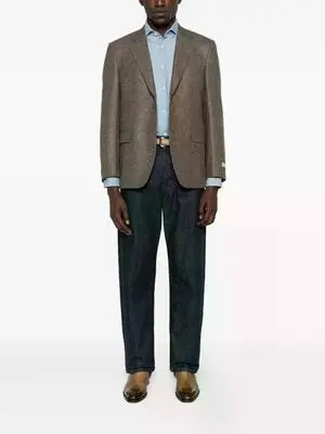 Canali Textured Two-button Jacket