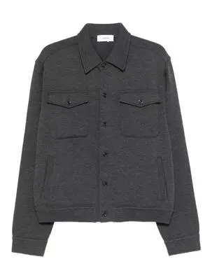 LARDINI Buttoned Flap-pocket Shirt Jacket