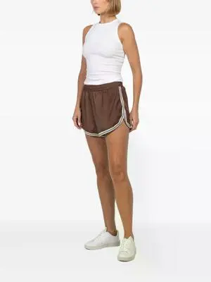 FREEDÉR Stripe-trimmed Shorts