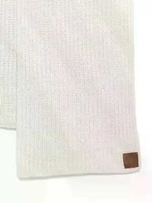 Eleventy Ribbed Cashmere Scarf