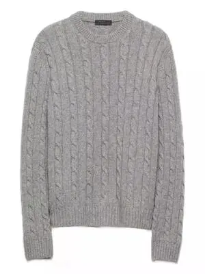 Prada Cashmere Crew-neck Sweater