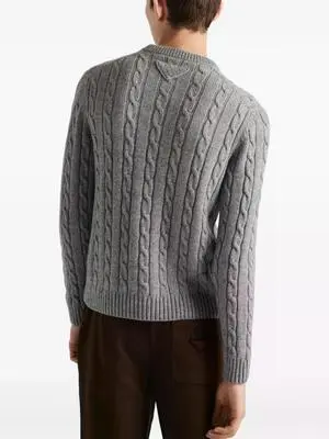 Prada Cashmere Crew-neck Sweater