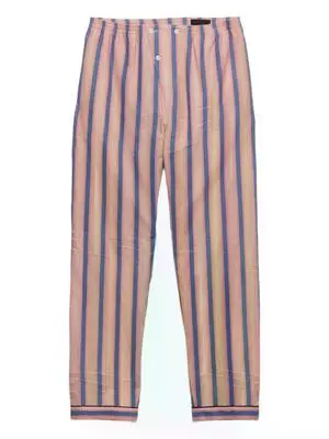 Prada Stripe Elastic-waistband Trousers