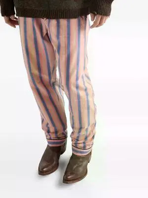Prada Stripe Elastic-waistband Trousers