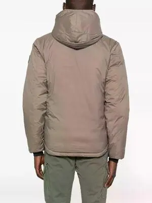Canada Goose Lodge Hooded Zip-fastening Jacket - Brown