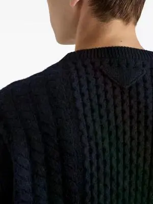 Prada Wool Crew-neck Sweater