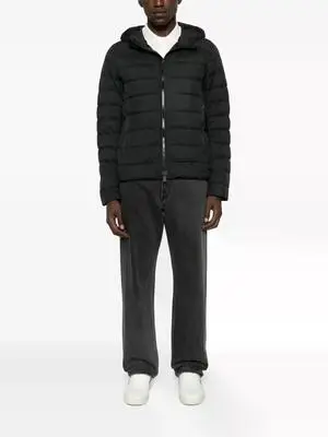 Canada Goose Crofton Quilted Hooded Jacket - Black