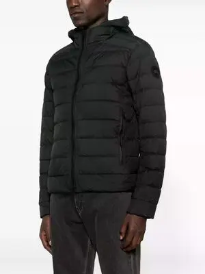 Canada Goose Crofton Quilted Hooded Jacket - Black