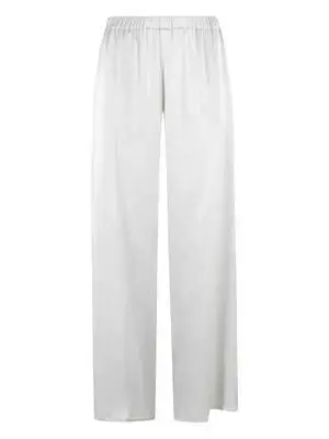Antonelli Firenze Elastic-waist Straight Trousers - Grey