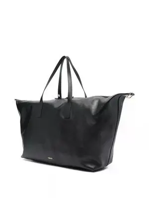 Versace La Medusa Leather Duffle Bag