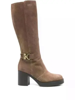 Nerogiardini Round Toe Boots For Women