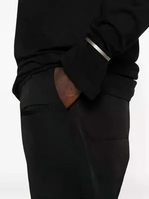 Yohji Yamamoto Elasticated-cuff Cargo Pants