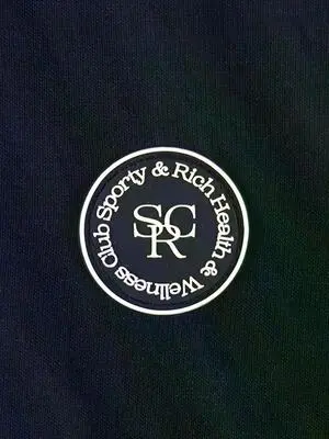 SPORTY & RICH Logo-patch Rib Tank