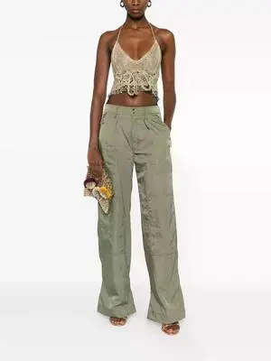 Rabanne Pleated Pocket Trousers