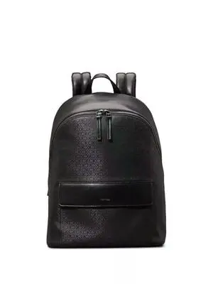 Calvin Klein Monogram Logo Backpack - Black