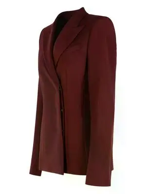 Sportmax Peaked-lapel Blazer - Red