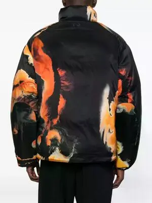 Y3 Aop Padded Jacket - Black