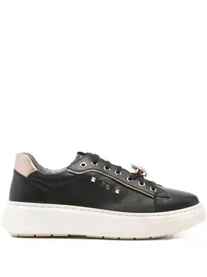 NEROGIARDINI Leather Lace-up Sneakers