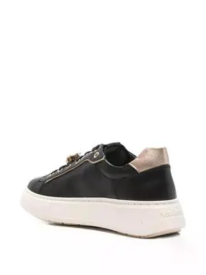 NEROGIARDINI Leather Lace-up Sneakers