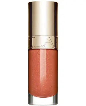 Clarins Limited Edition Lip Comfort Oil Canyon Kiss Collection 27 Fleeting Dew (shimmery Peachy Nude)