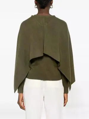 Eric Bompard Cashmere Cowl Neck Poncho