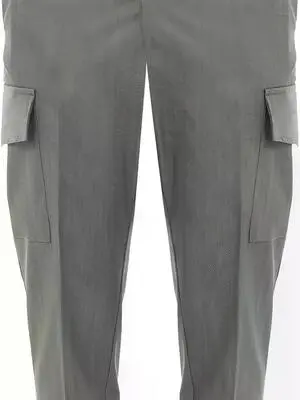 YES LONDON Drawstring-waist Cargo Trousers