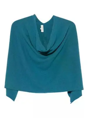 Eric Bompard Cashmere Cowl-neck Poncho