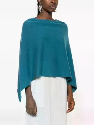 Eric Bompard Cashmere Cowl-neck Poncho