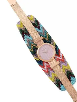 Missoni Zigzag-jacquard 36mm Watch