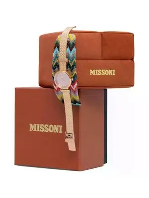 Missoni Zigzag-jacquard 36mm Watch