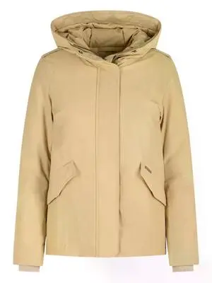 Woolrich Hooded Padded Jacket - Neutrals