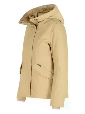 Woolrich Hooded Padded Jacket - Neutrals