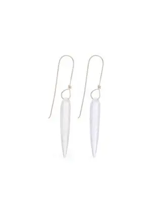 SOPHIE BUHAI Spear Quartz Earrings - Neutrals