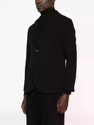 CIRCOLO 1901 Two-button Patch-pocket Blazer - Black