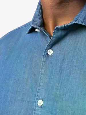 DEPERLU Denim Button-down Shirt