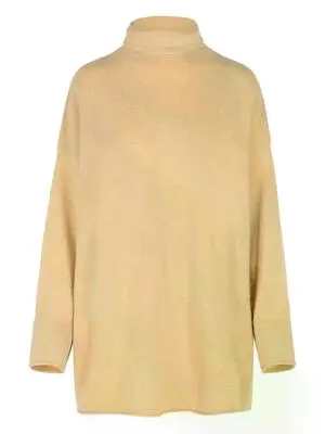 Max Mara High-collar Cashmere Sweater - Neutrals